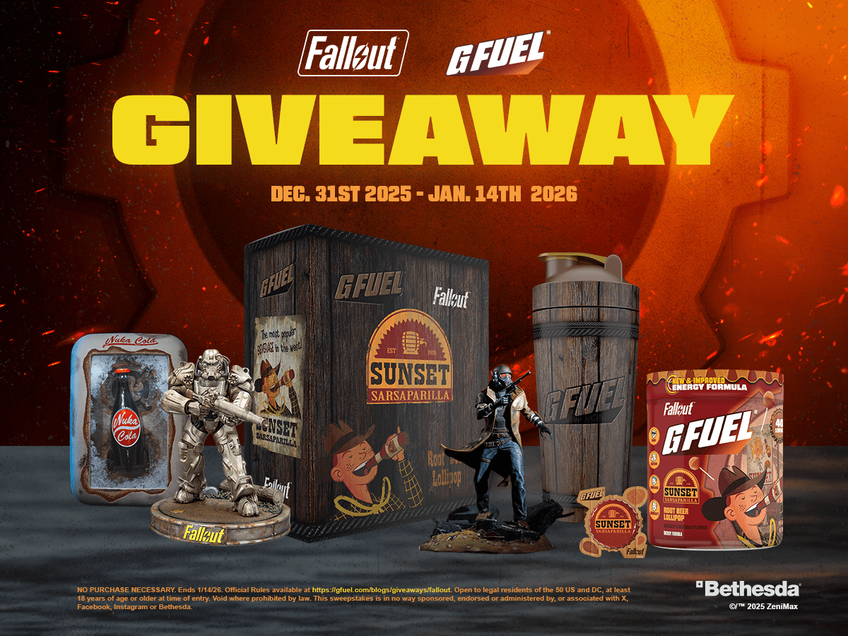 Fallout Giveaway – G FUEL