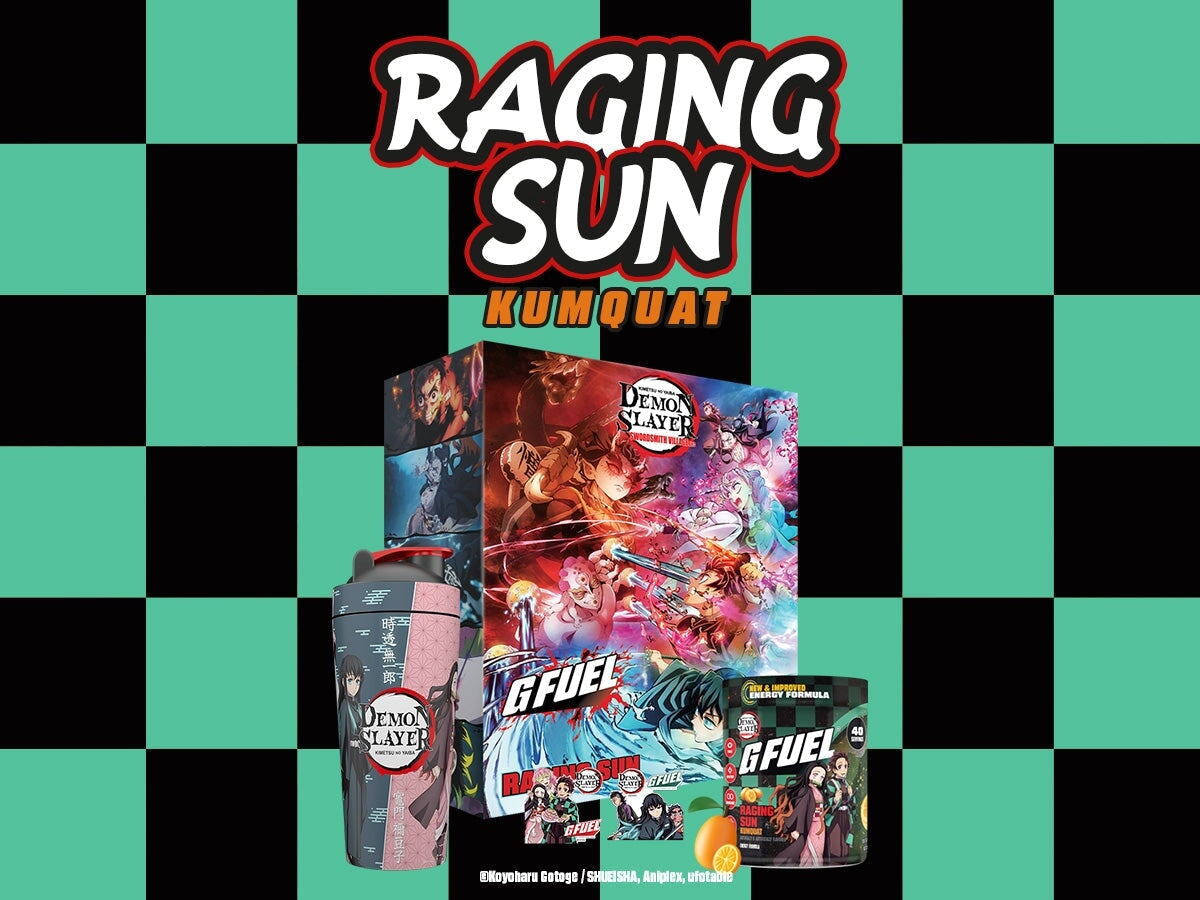 Feel The Fire with These Two Epic G FUEL x Demon Slayer: Kimetsu no Ya
