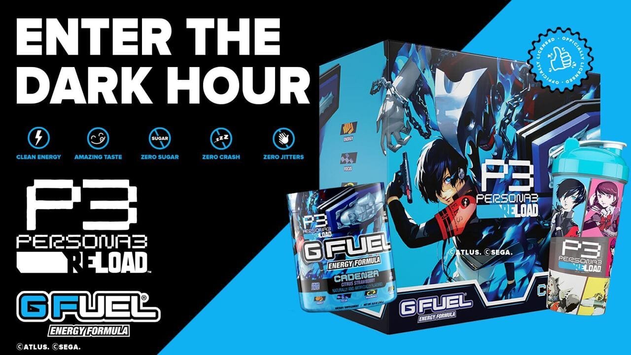 G FUEL and ATLUS Join Forces to Take On the Dark Hour with a “Persona