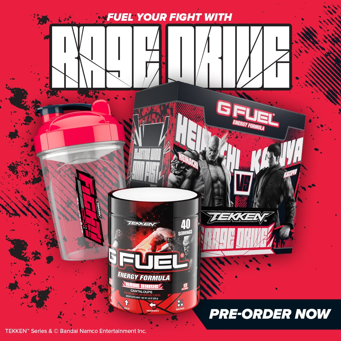 G FUEL and Bandai Namco Juggle-Start a New Combo to Introduce Their Ne
