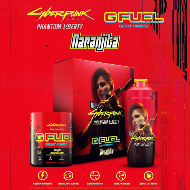 G FUEL and CD PROJEKT RED Brave the Perils of Dogtown with “Cyberpunk