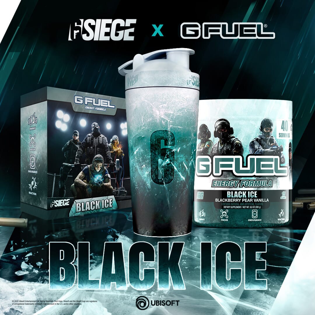 G FUEL and Ubisoft Keep It Cool and Introduce “Tom Clancy’s Rainbow Si