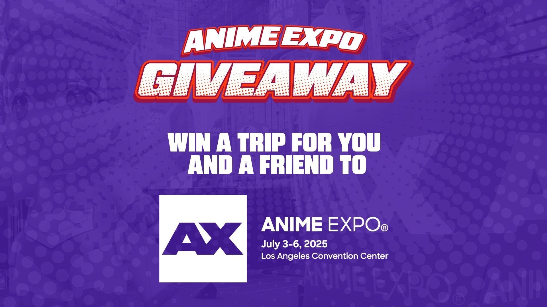 G FUEL Anime Expo Giveaway