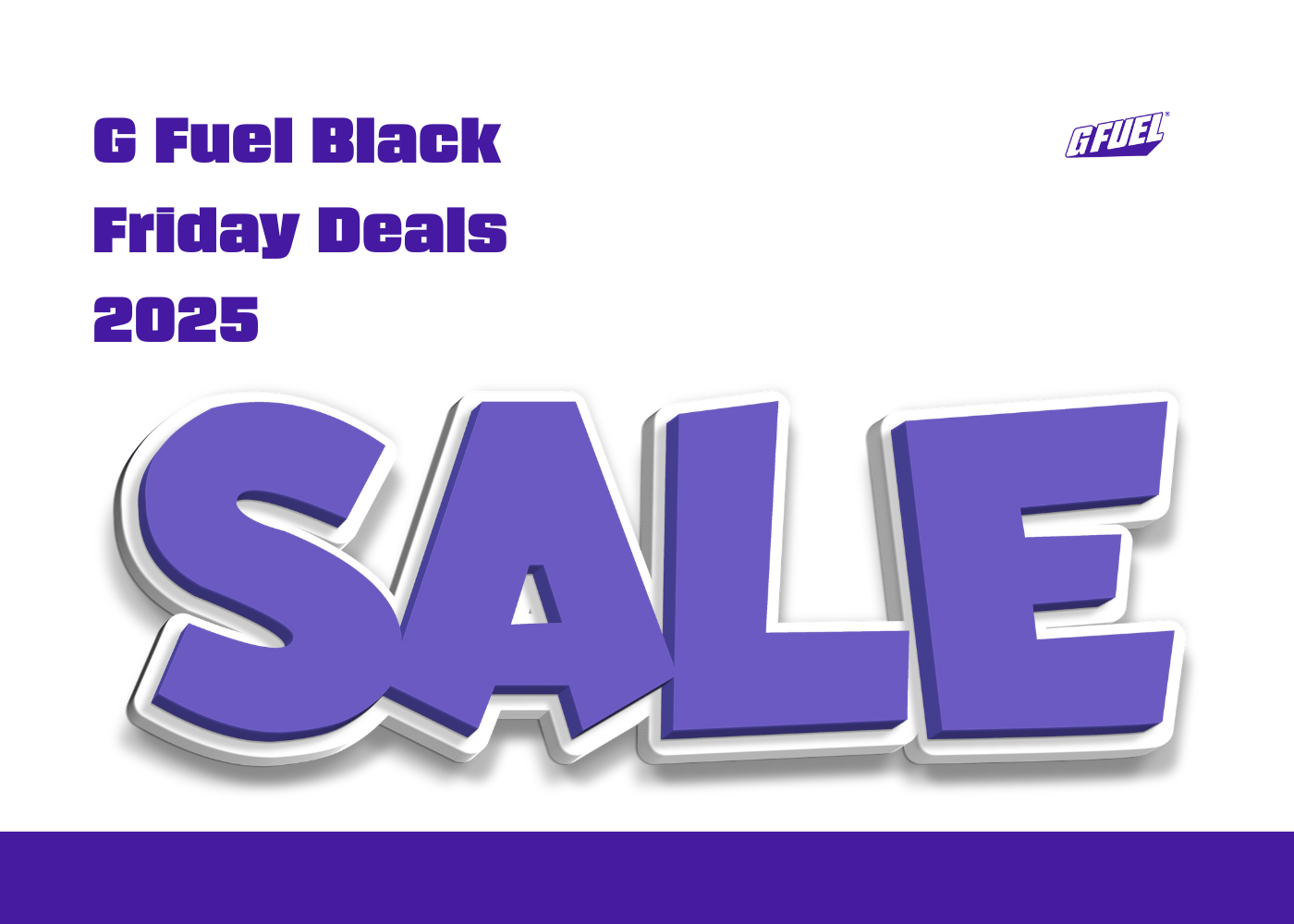 G Fuel Black Friday Sale 2025: BOGO Deals & Exclusive Releases – G FUEL