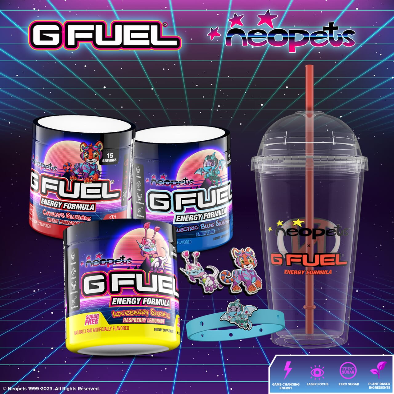 G FUEL Teams with Neopets® for Limited-Edition Energy Drink Collection