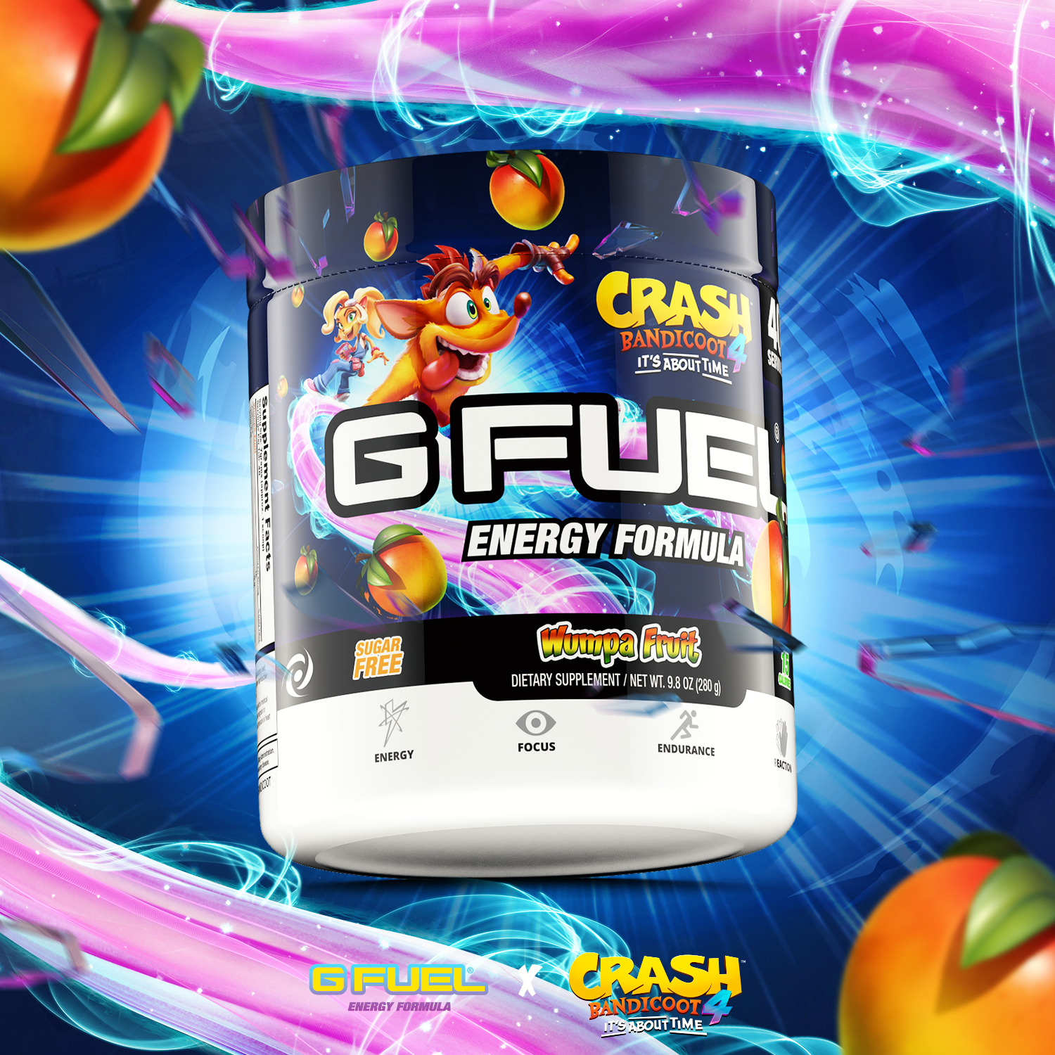 G FUEL And Activision Team Up To Launch Wumpa Fruit Flavor On Oct. 15