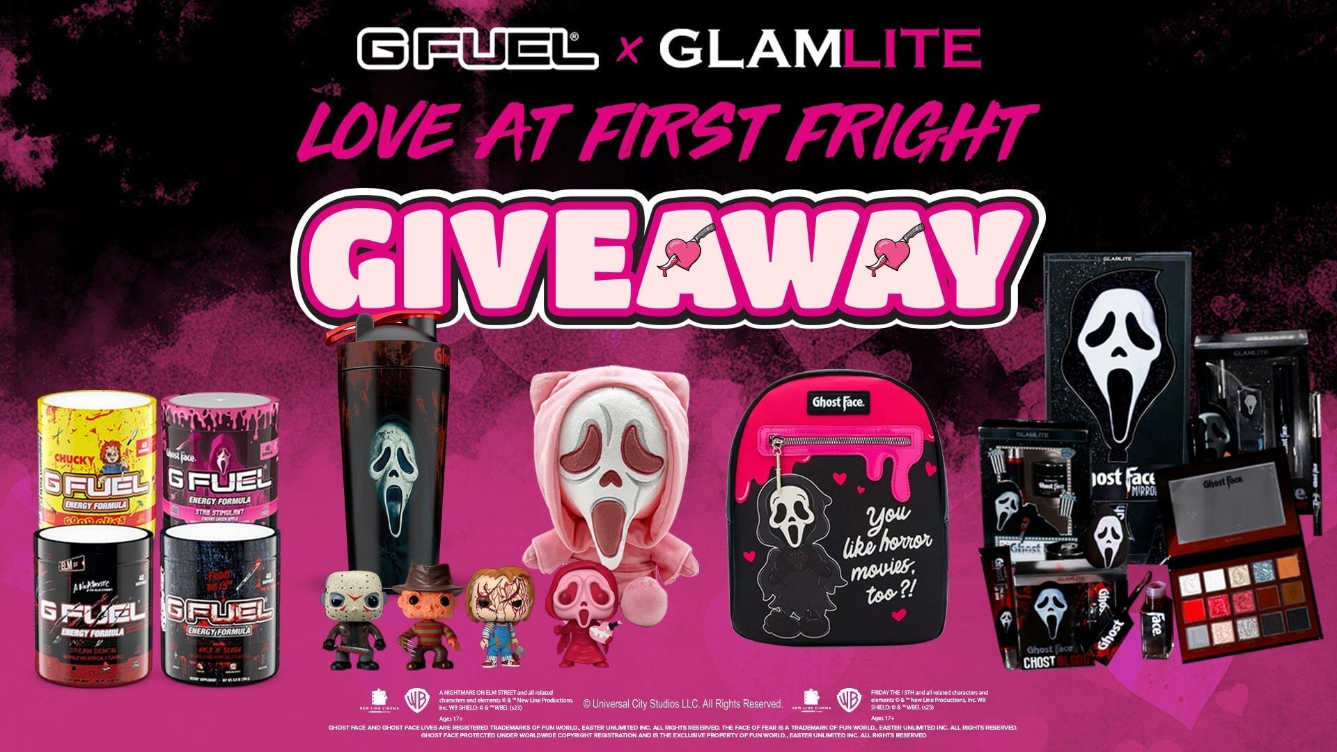 G Fuel x Glamlite "Love at First Fright" Giveaway – G FUEL