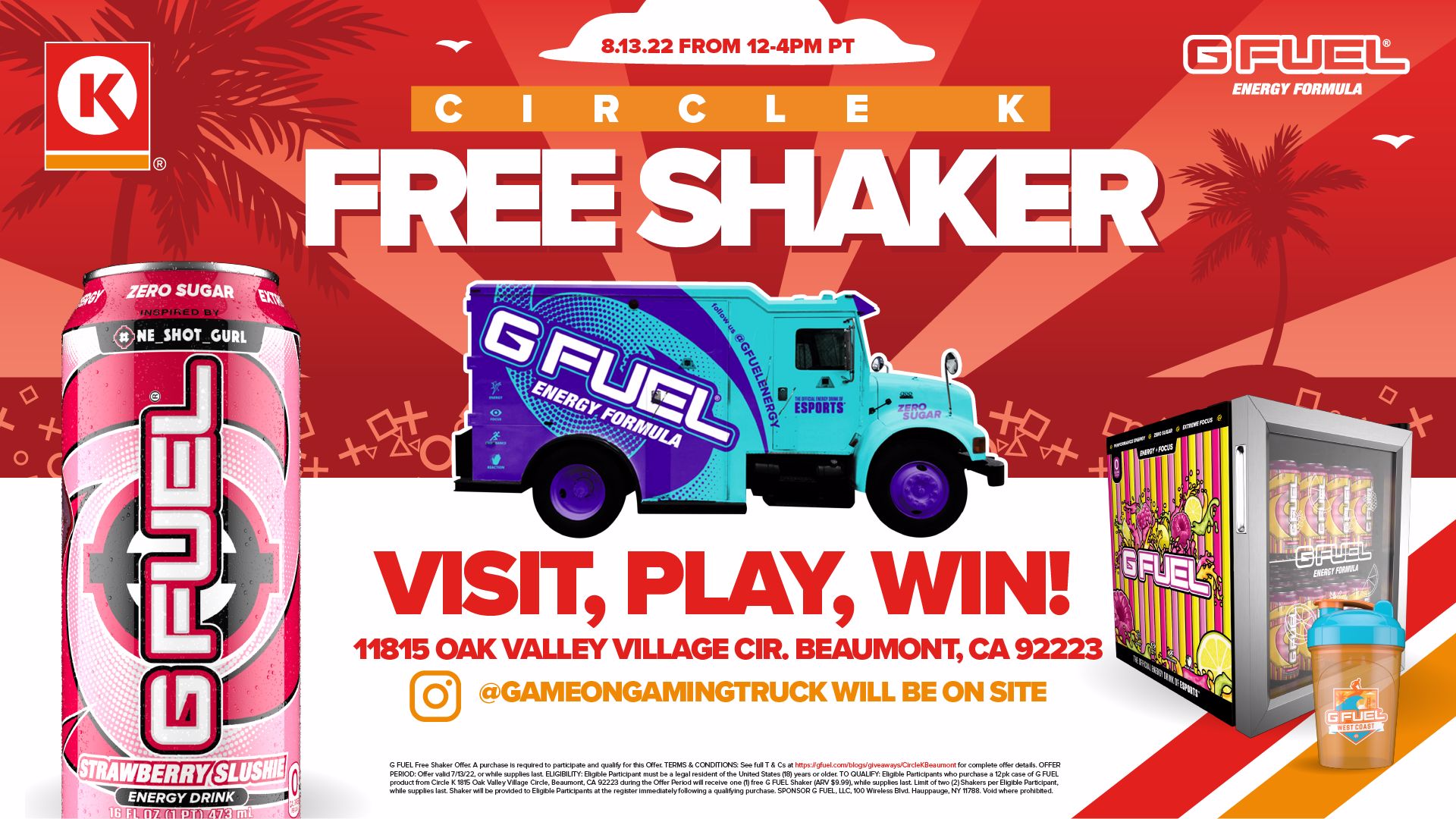 Circle K | Buy a Case of G Fuel get a Shaker Cup – G FUEL
