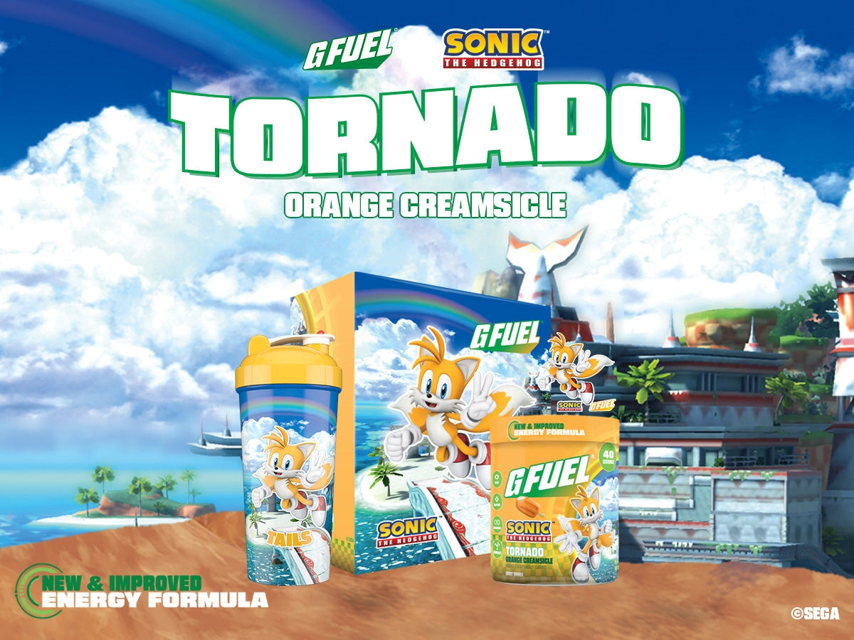 Tails is Flying in Hot With This Epic Sonic the Hedgehog x G FUEL Coll