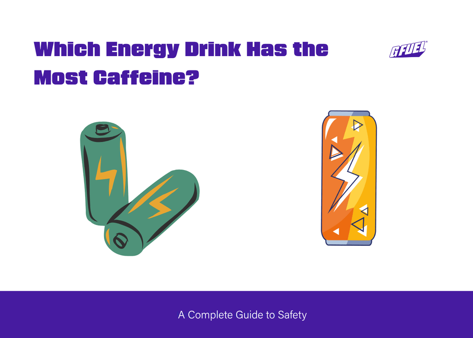 Strongest Energy Drinks Ranked by Caffeine – G FUEL
