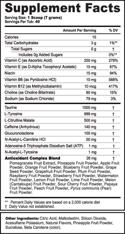 G FUEL x DBZ | Super Saiyan Energy Tub