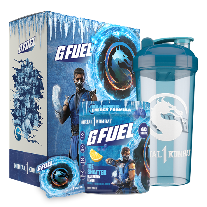 G FUEL X MORTAL KOMBAT | Ice Shatter Collector's Box | Formula 2.0