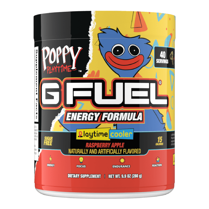 G FUEL x Poppy Playtime | Playtime Cooler Energy Formula