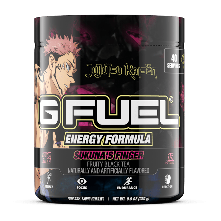 G FUEL x Jujutsu Kaisen | Sukuna's Finger Energy Tub