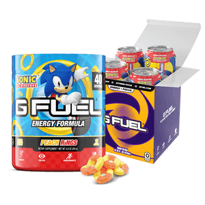 G FUEL Energy | Sonic Peach Rings, Sanic's Chili Dogs & Party Punch