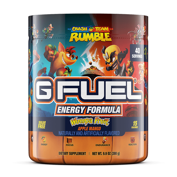 G FUEL x Crash Team Rumble, Wumpa Fruit Remastered Collector's Box ...